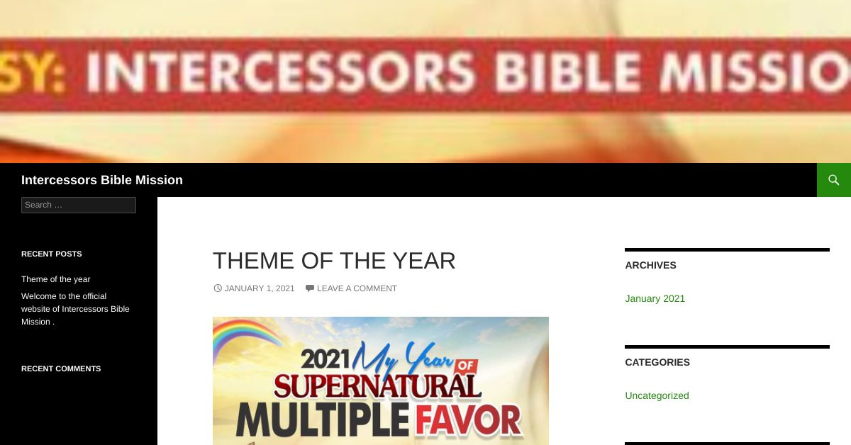 Intercessors Bible Mission